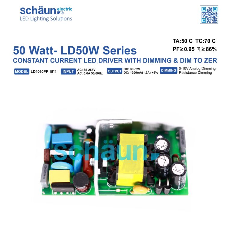 50 Watt LED Dimmable Driver Price in Pakistan | Schaun Electric