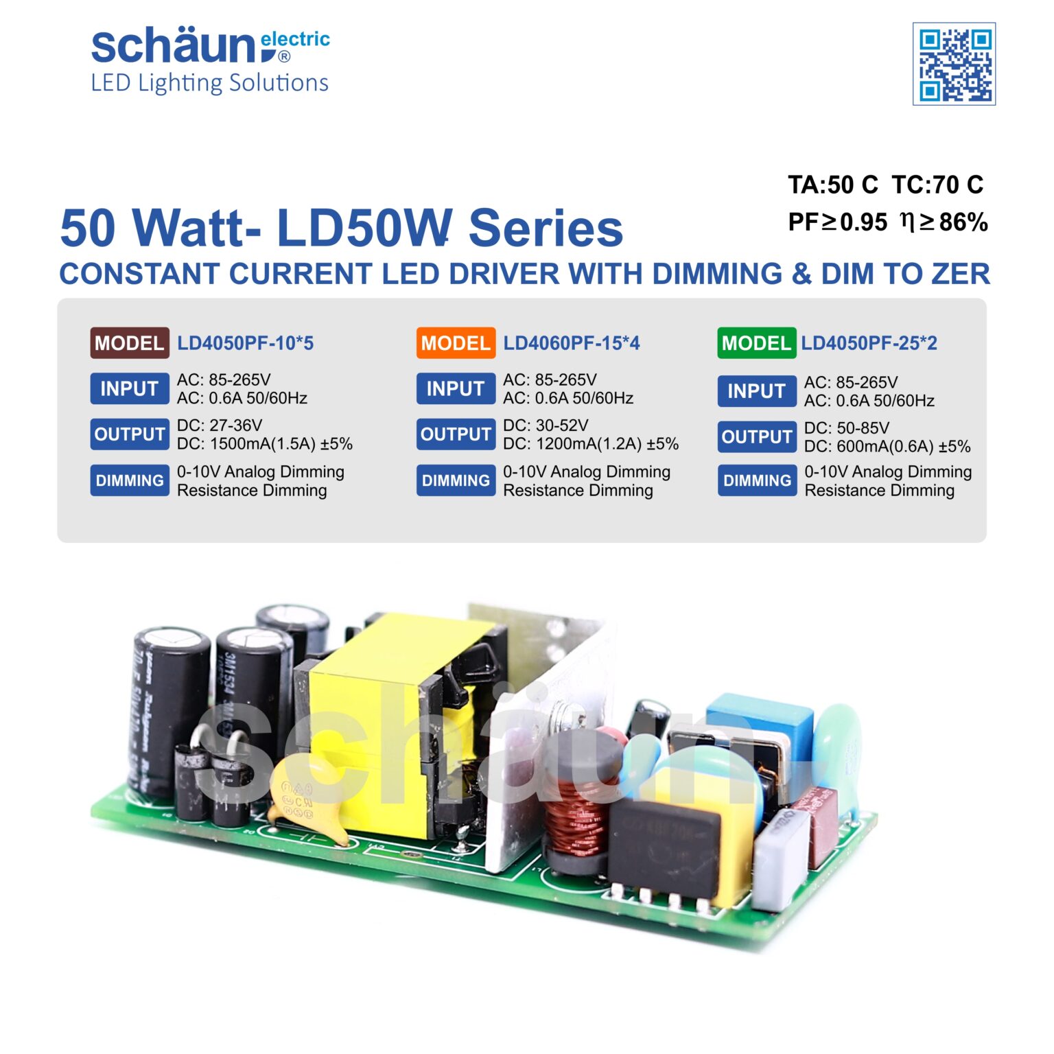 50 Watt LED Dimmable Driver Price in Pakistan | Schaun Electric